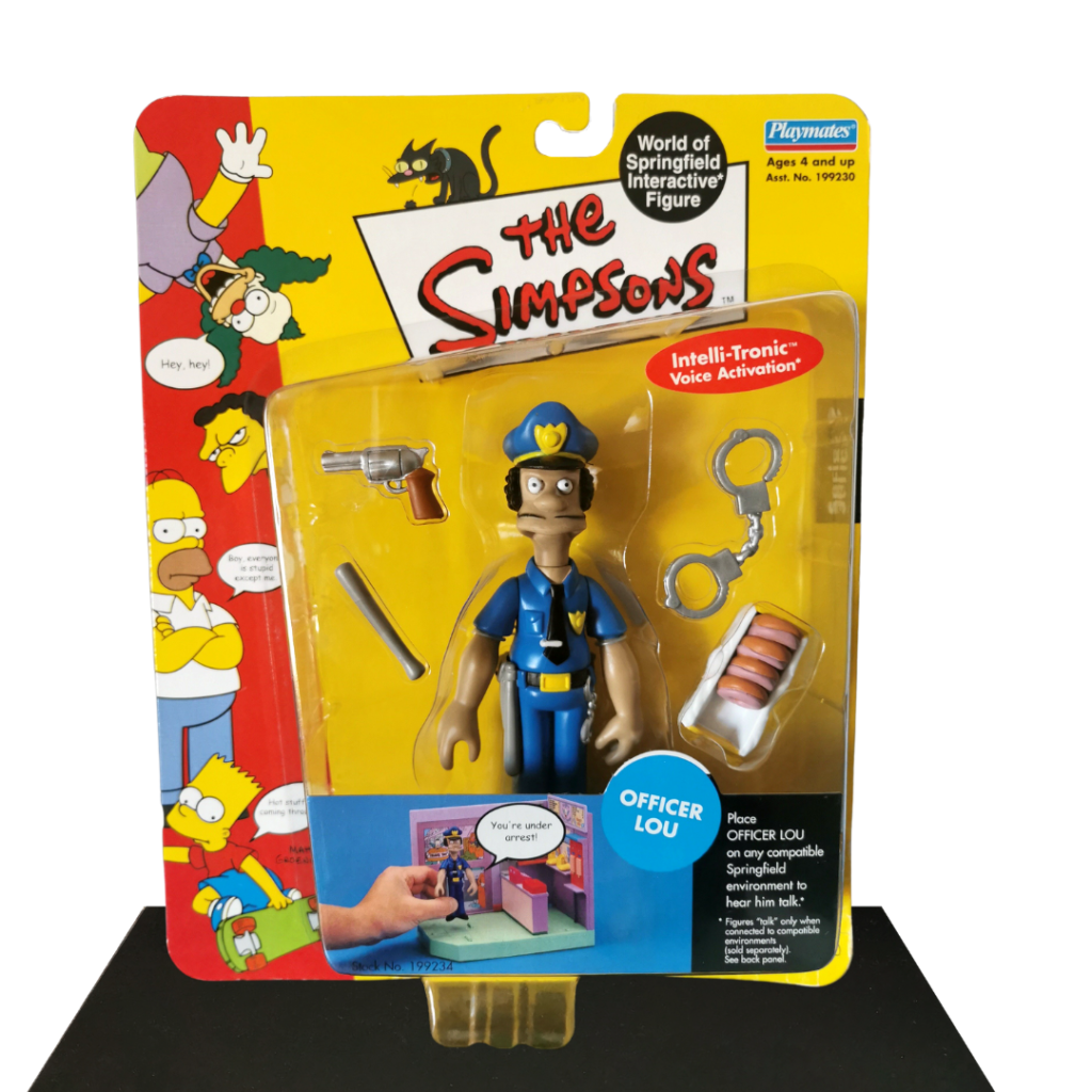 Officer Lou - Los Simpsons Series 7 *DETALLE* - QUEST LOOT!