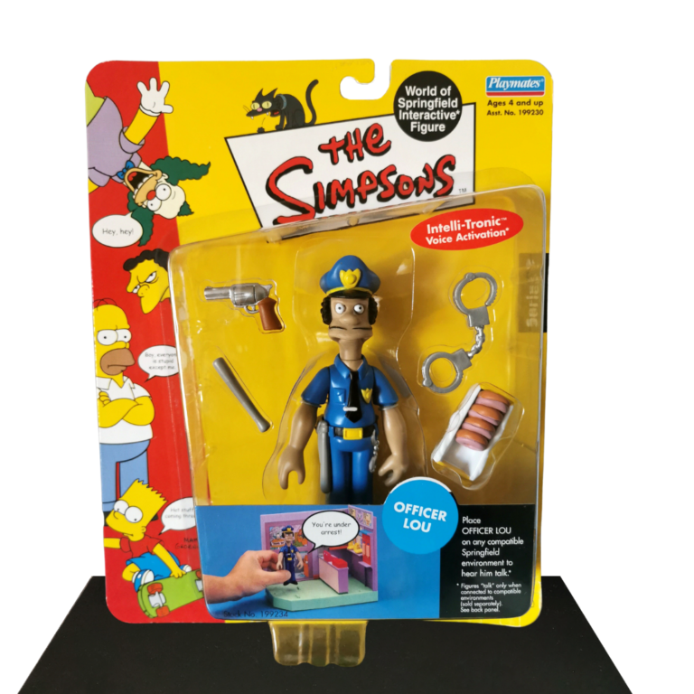 Officer Lou - Los Simpsons Series 7 *DETALLE* - Quest Loot!