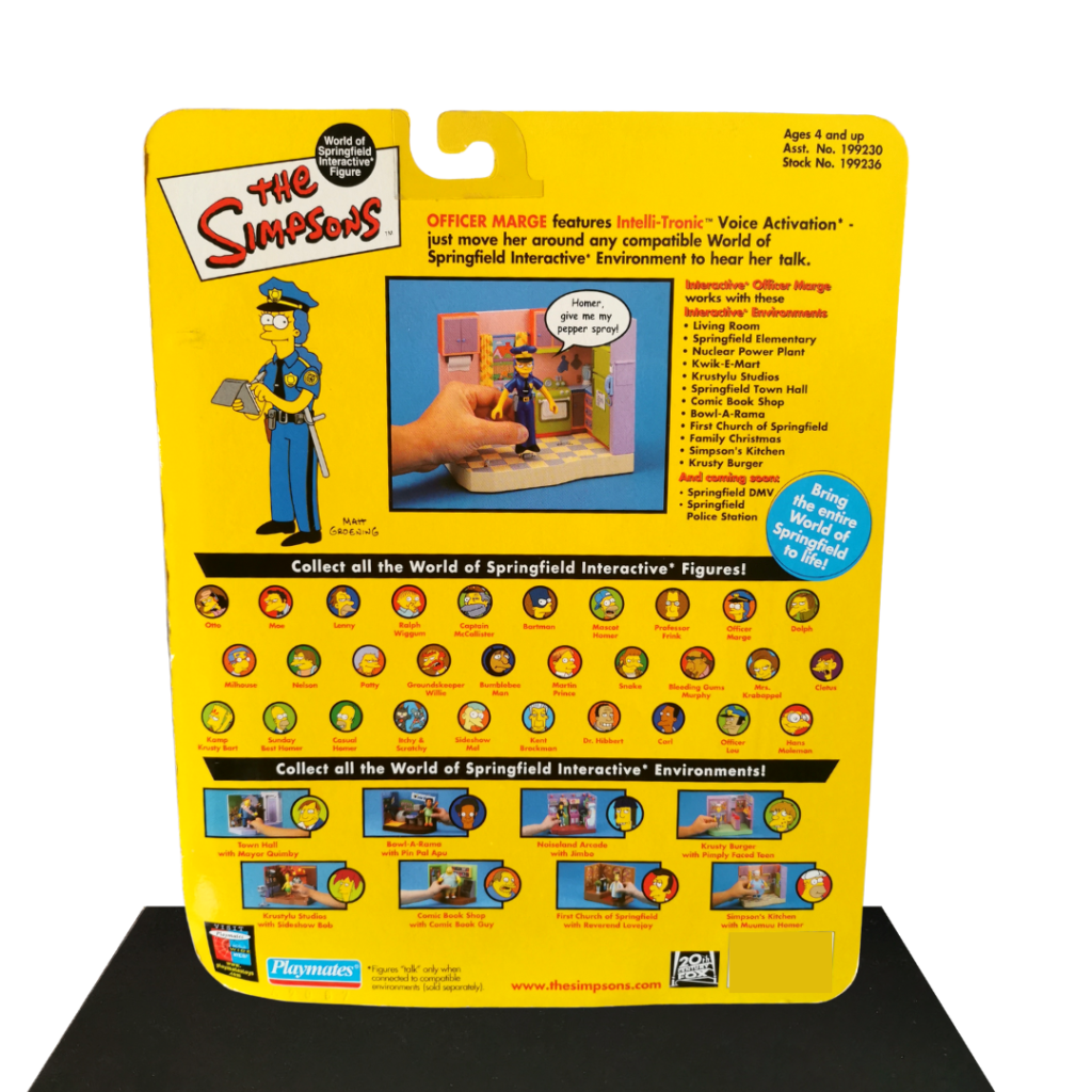 Officer Lou – Los Simpsons Series 7 *DETALLE* – QuestLoot
