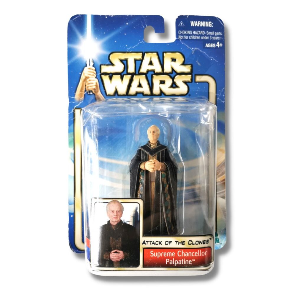 Supreme Chancellor Palpatine Star Wars SAGA Series 2002 - QUEST LOOT!
