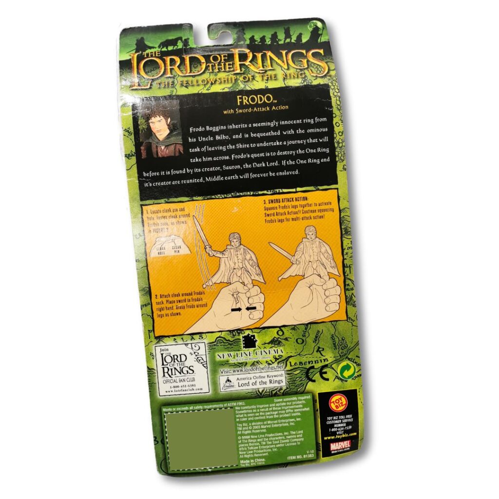 Frodo LOTR Lord of the Rings Fellowship of the Ring - QUEST LOOT!