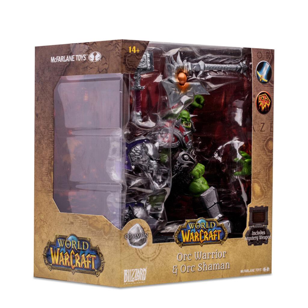 Orc Warrior/Shaman: Common World of Warcraft Escala 1:12 Mcfarlane ...