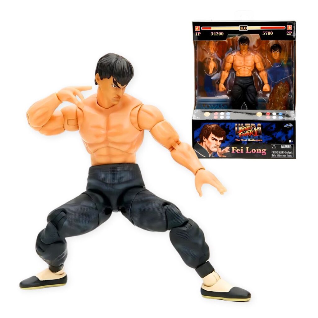 Fei Long Ultra Street Fighter II Figura Acción - QUEST LOOT!