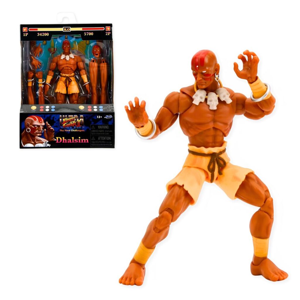 Dhalsim Ultra Street Fighter II Figura Acción - QUEST LOOT!